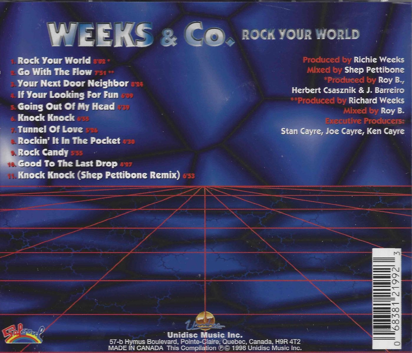 Weeks & Co. – Rock Your World - Dubman Home Entertainment Weeks & Co. – Rock Your World - Dubman Home Entertainment